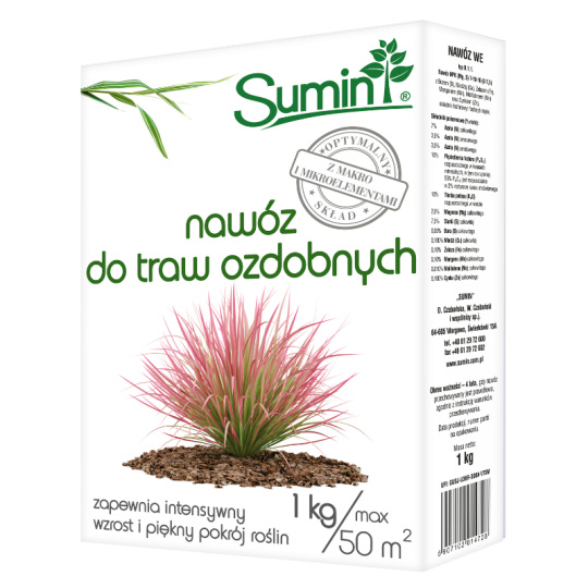 Nawóz Do Traw Ozdobnych – 1 kg Sumin – Sklep Dla Ogrodu
