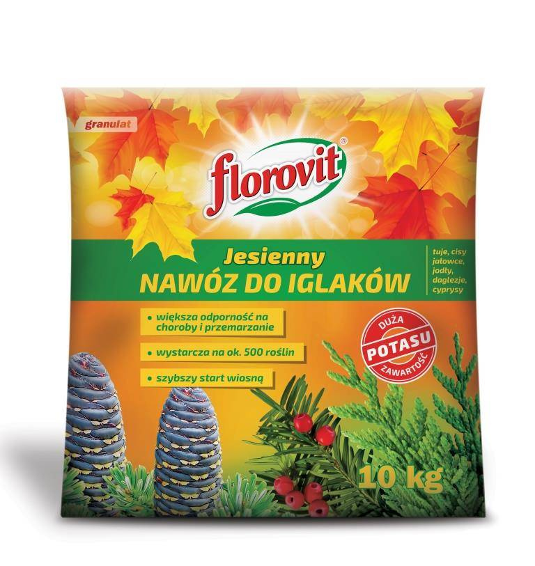 Nawóz jesienny do iglaków i tui – 10 kg Florovit | Kategorie \ Nawozy dla roślin \ Nawozy dla ...