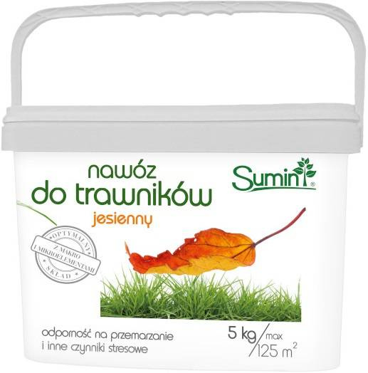 Nawóz jesienny do trawników – 5 kg Sumin | Kategorie \ Nawozy dla roślin \ Nawozy dla trawnika ...